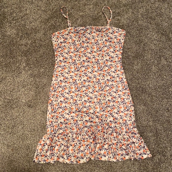SHEIN | Dresses | Nwot Shein Flower Ruffle Dress | Poshmark